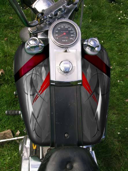 motorcycle gas tank - Goodwin design portfolio