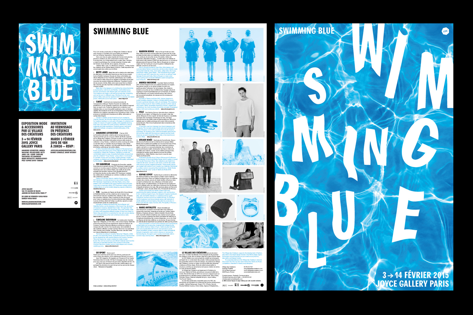 Swimming Blue - catalogue — studio