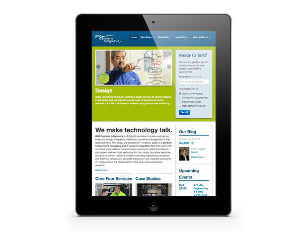 gbaSI Site Redesign - David Duncil