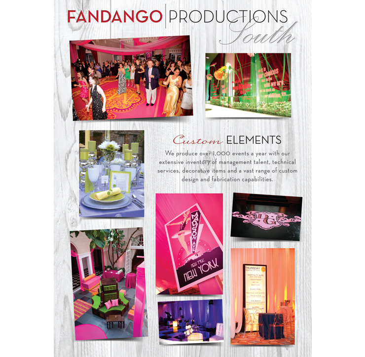 Fandango South Promotional Posters - Shannon Light Hadley Designs Graphics