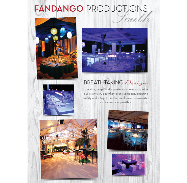 Fandango South Promotional Posters - Shannon Light Hadley Designs Graphics