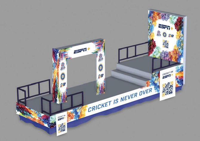 ESPN+ Cricket Parade Float - Barry Klipp | Creatively Professional