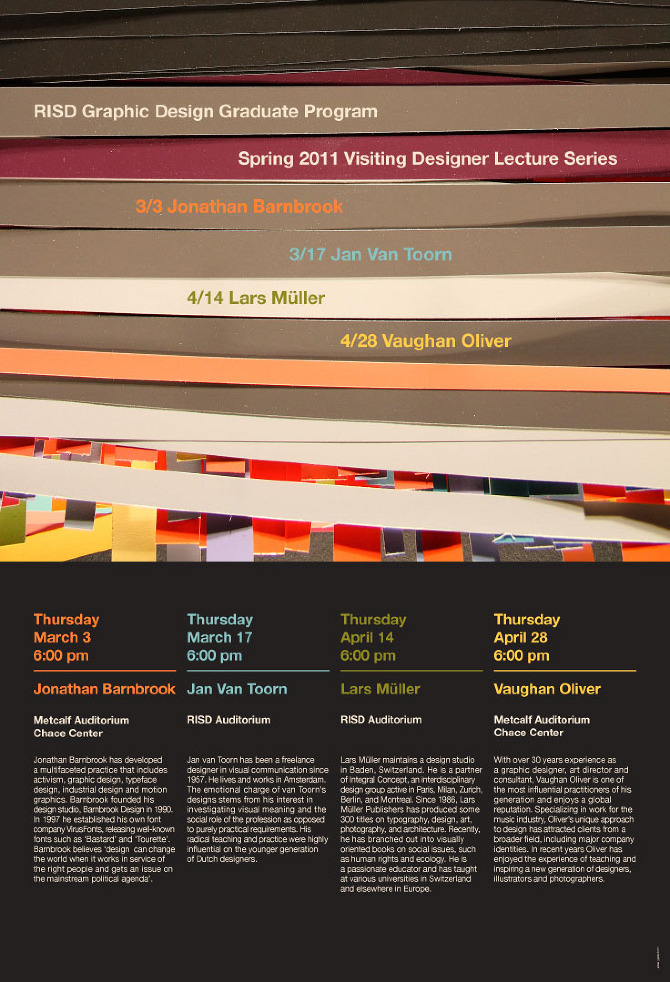 Risd Visiting Designers James J Grady Portfolio