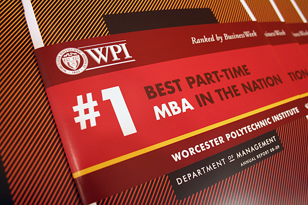 WPI: #1 Part-Time MBA - james j grady portfolio
