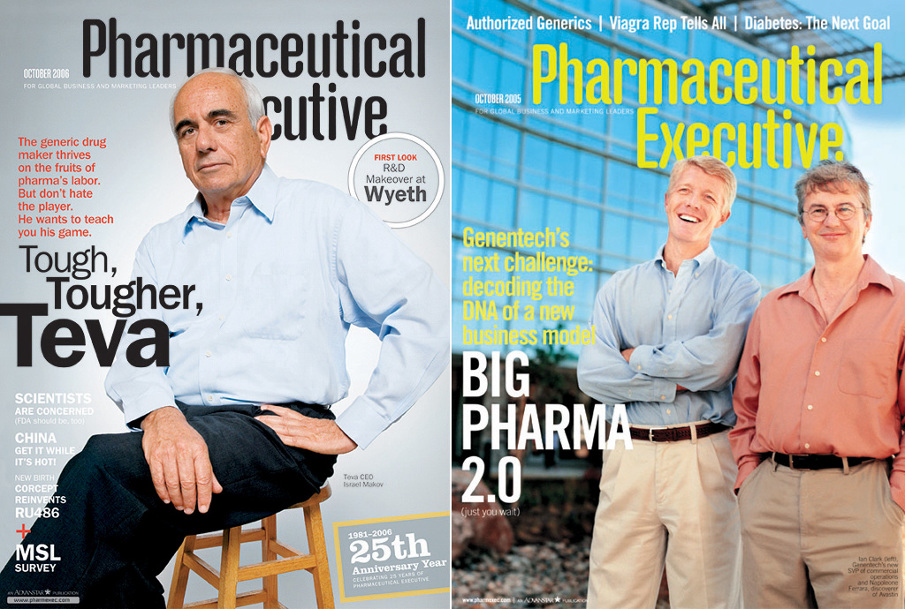 Pharmaceutical Executive - Steven McClenning // Art Direction + Design