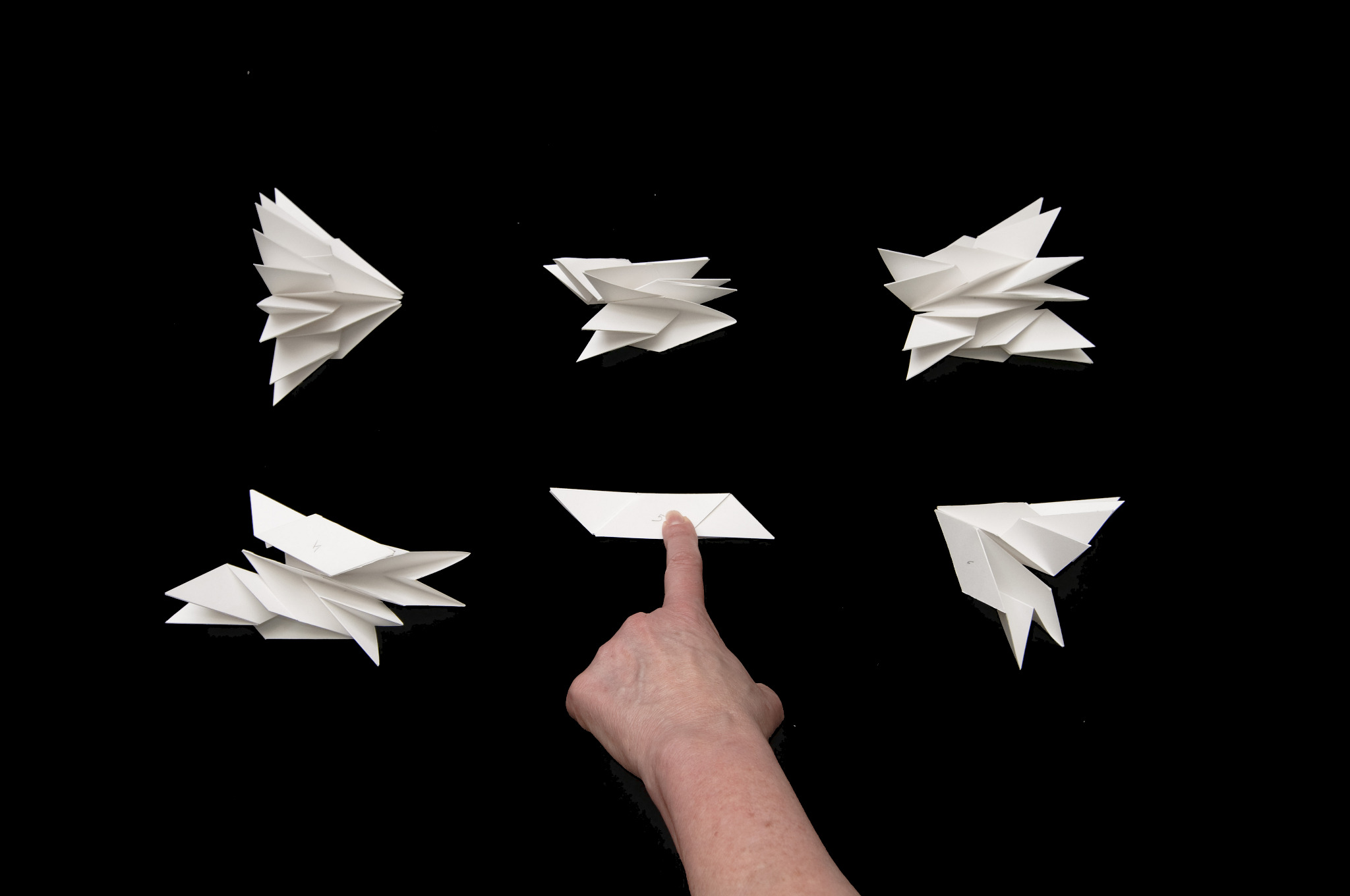 Origami Textiles - bianca cheng costanzo