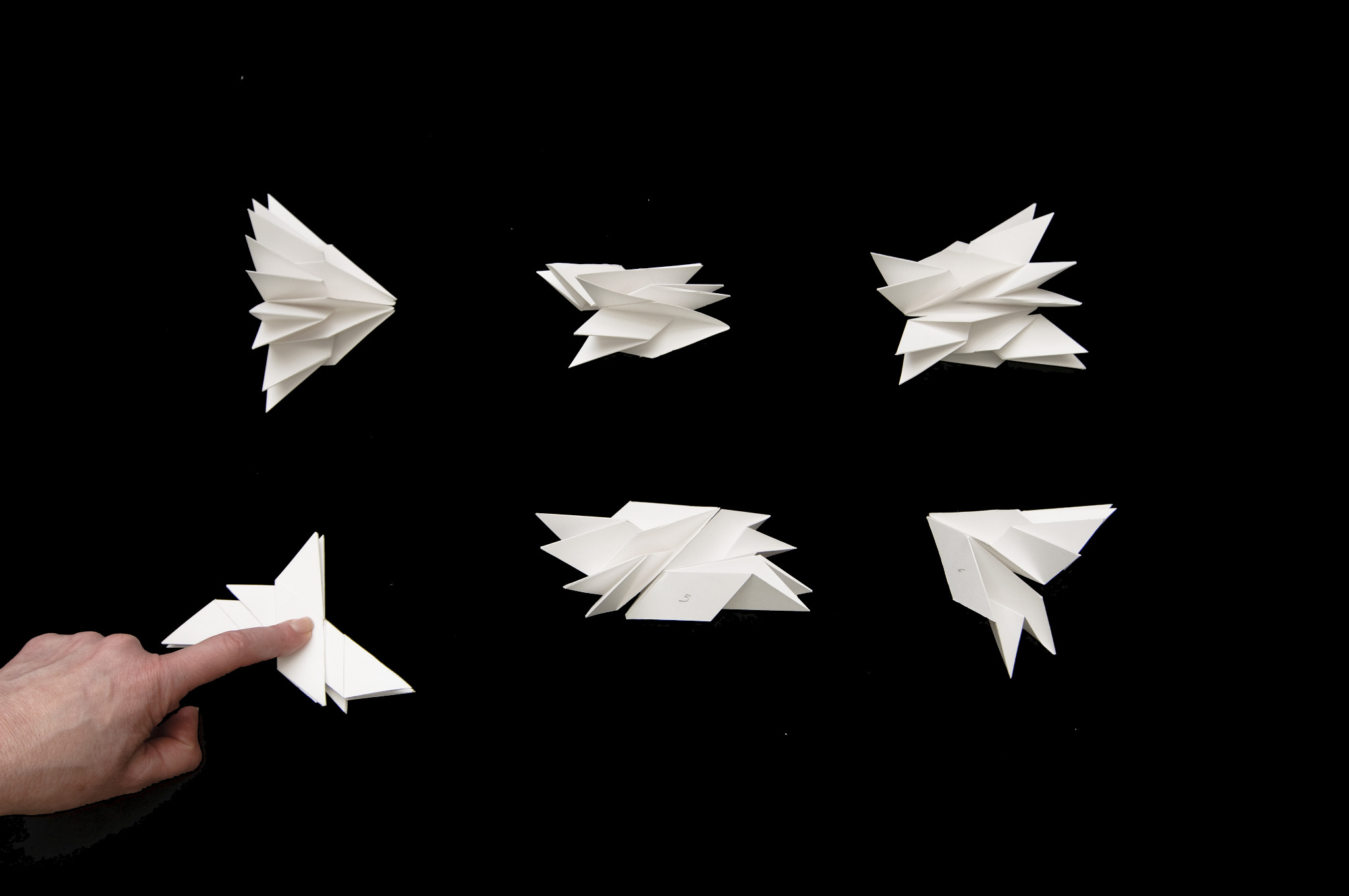 Origami Textiles - bianca cheng costanzo