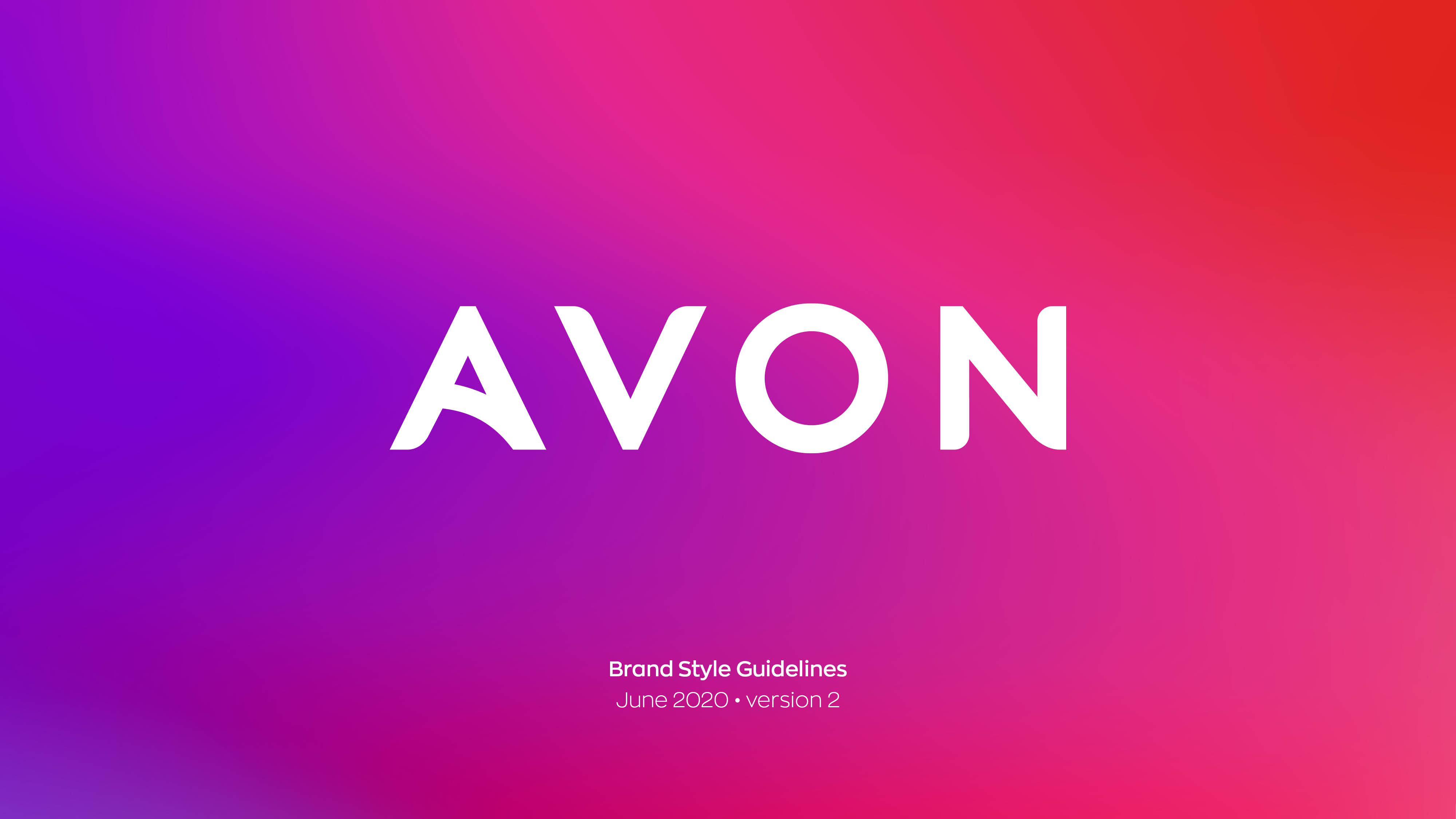Avon New Visual ID brand book - Andréia Lipsky