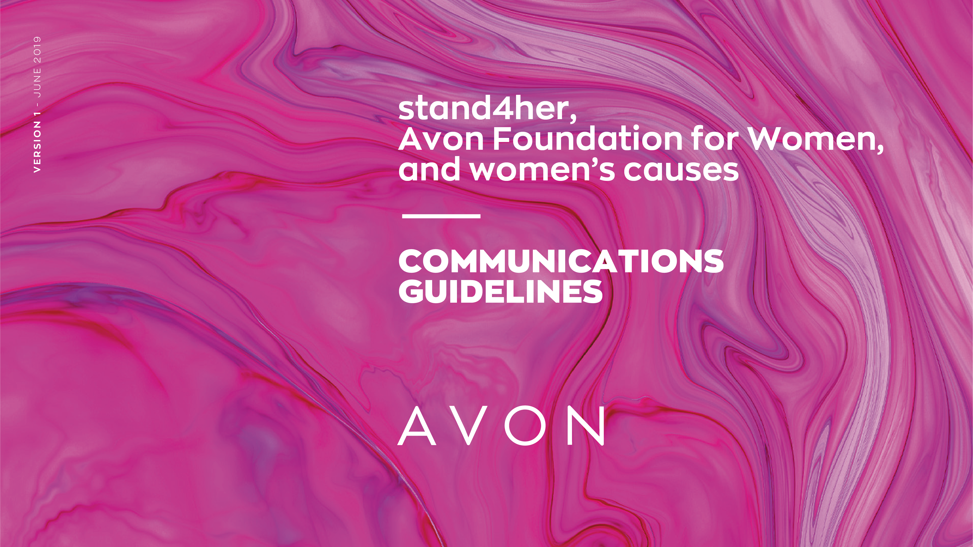 Avon Causes Guide - Andréia Lipsky