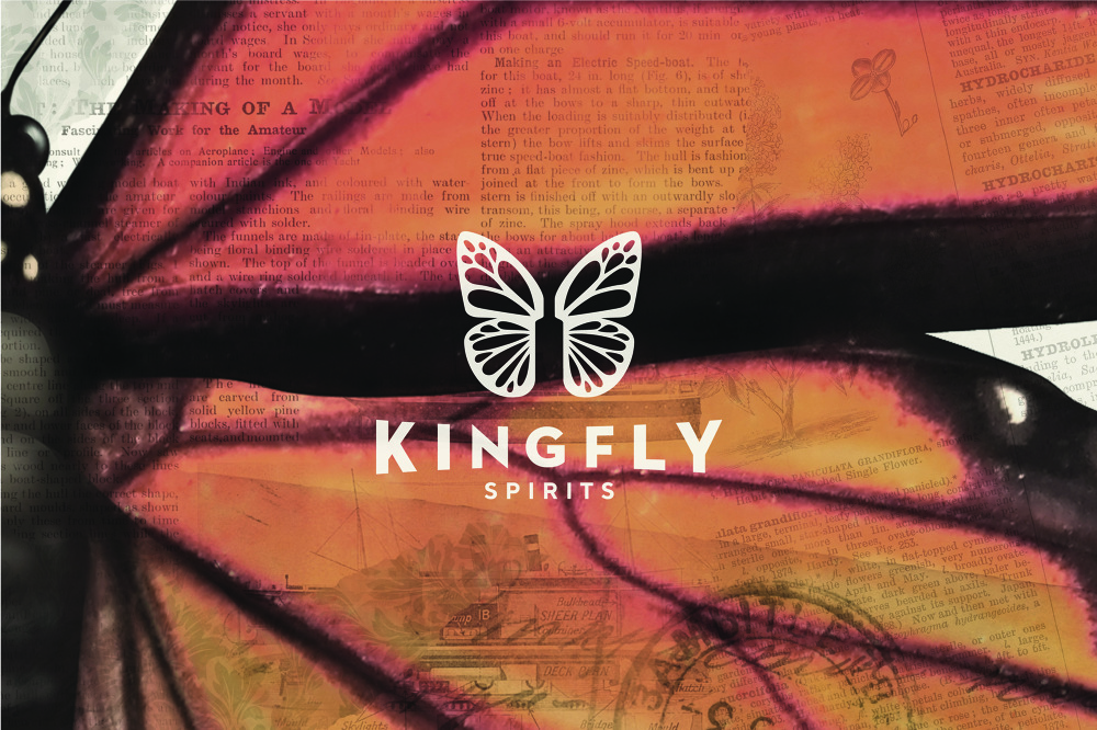 Kingfly Spirits - Justin Flagg | Design & Creative Direction