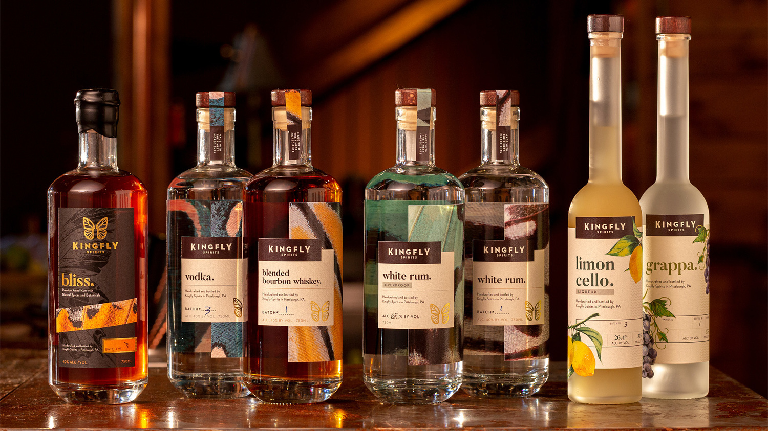 Kingfly Spirits - Justin Flagg | Design & Creative Direction