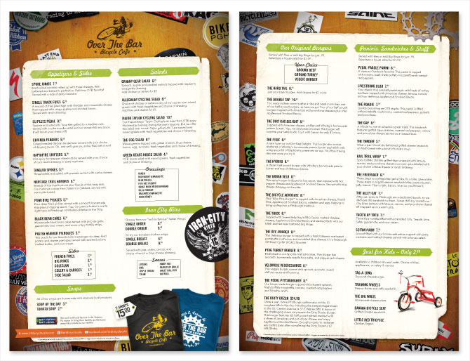 OTB Bicycle Cafe - Justin Flagg | Design & Creative Direction