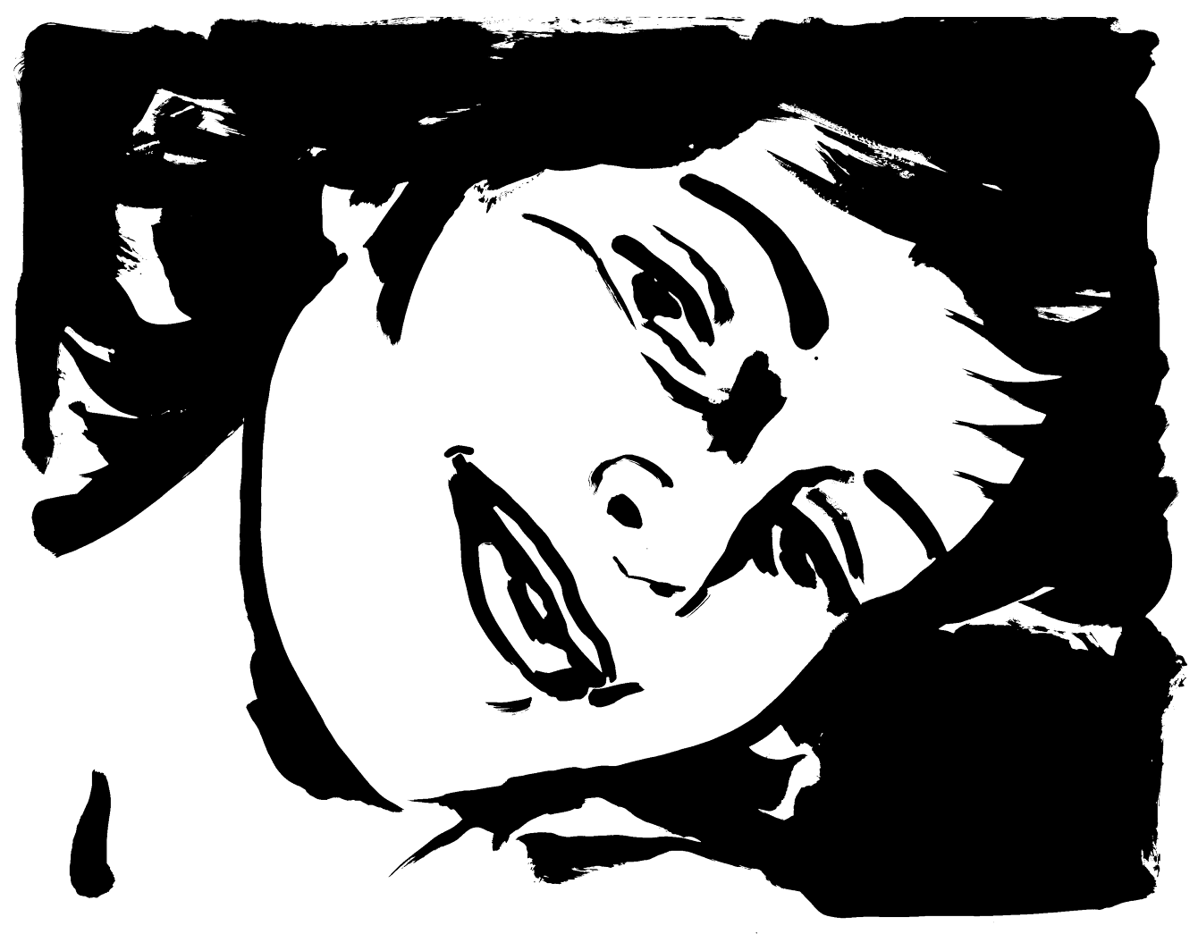 The Violence of Light - Cartoon Distortion by Luis Blackaller