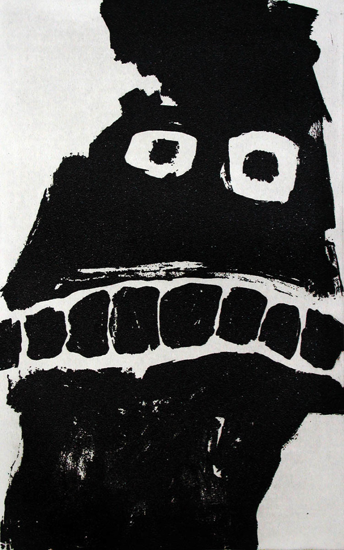 Etching - Cartoon Distortion by Luis Blackaller