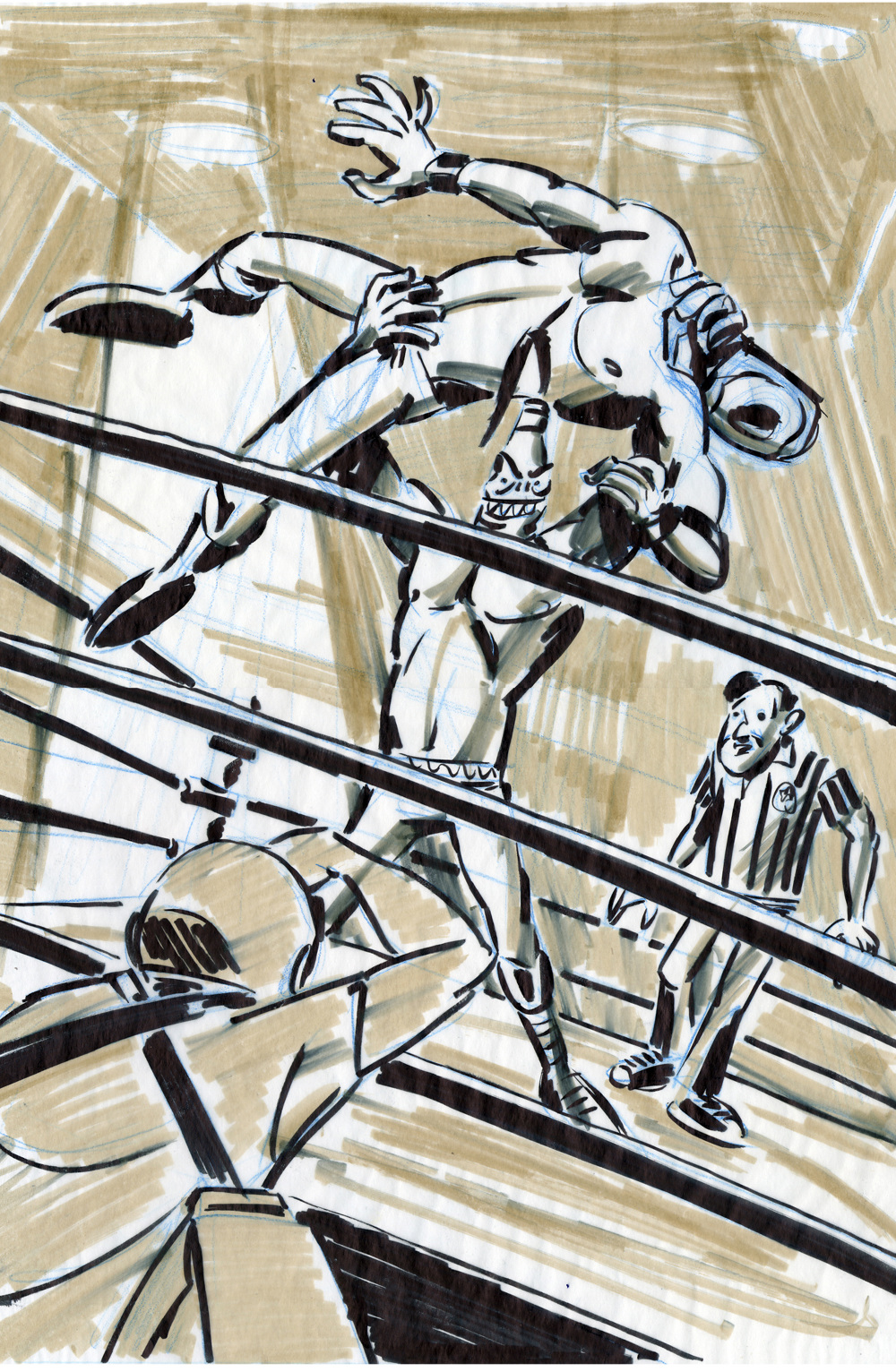 Comics - Cartoon Distortion by Luis Blackaller