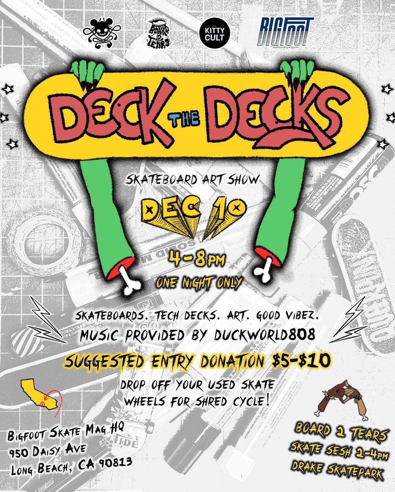 Deck the Decks - Cartoon Distortion by Luis Blackaller