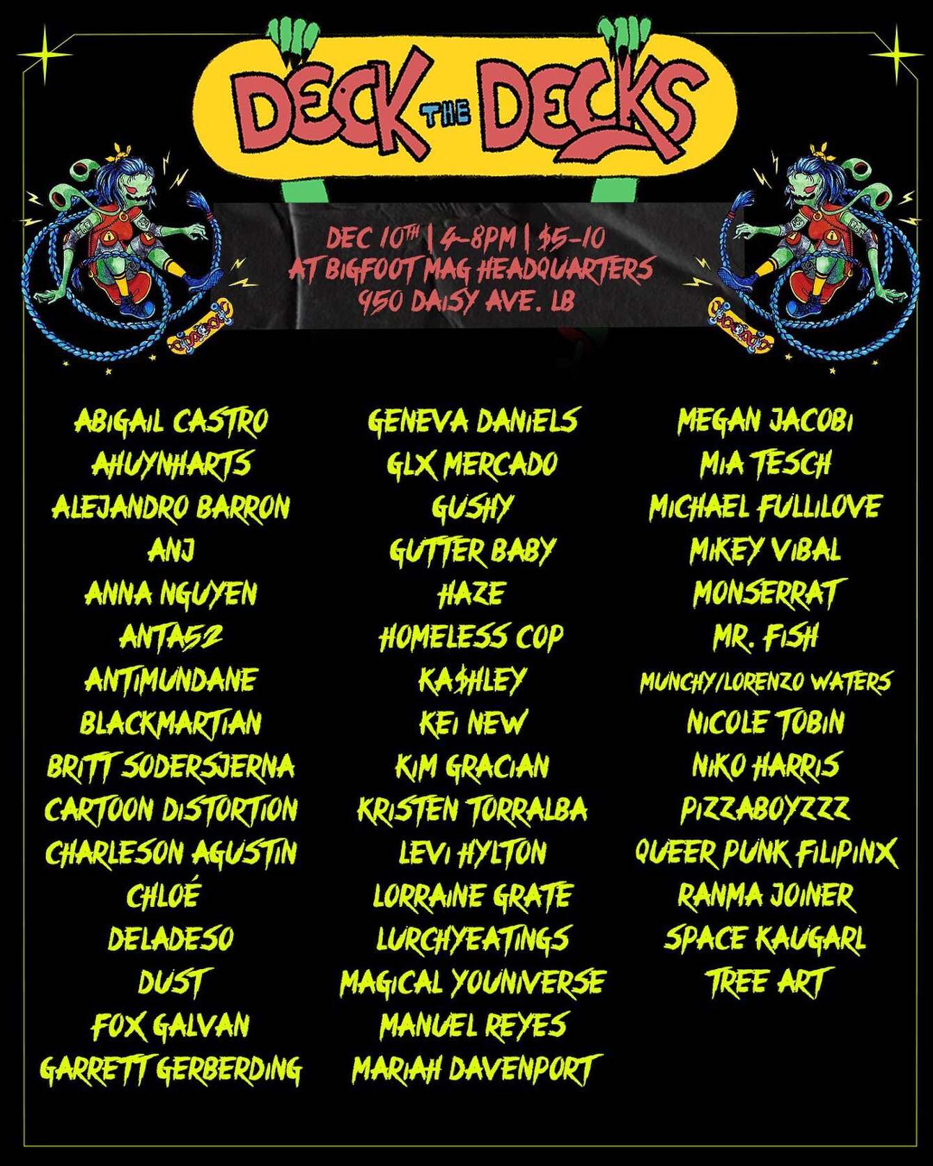 Deck the Decks - Cartoon Distortion by Luis Blackaller