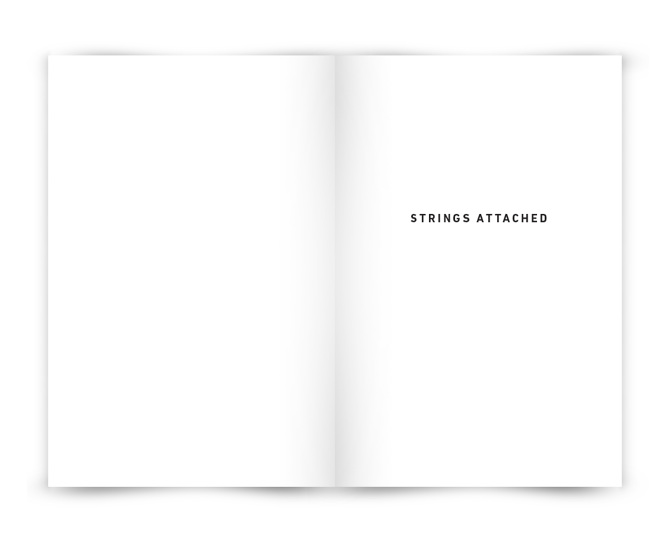 Strings Attached - Andrew Kopietz / Book Cover Design / Art Direction