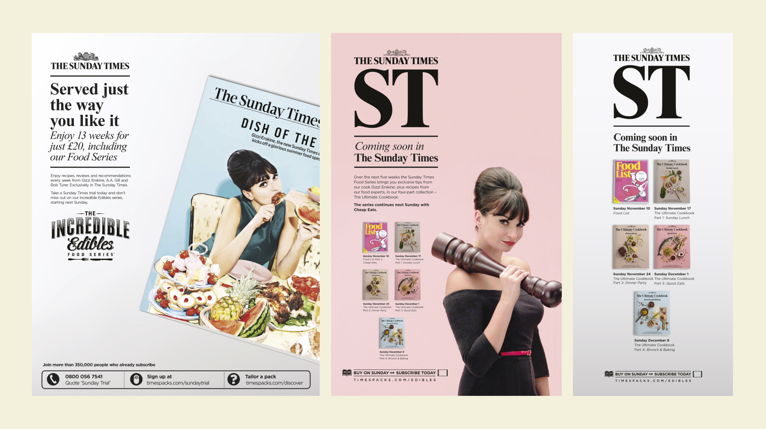 THE SUNDAY TIMES - ADRIANA SOARES // freelance senior designer.