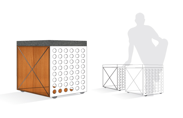 MCM Sitting Cube - ryantomkinson.com