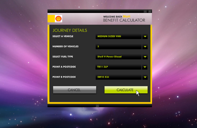 Shell Dashboard - INVASION // STUDIO // BRIGHTON