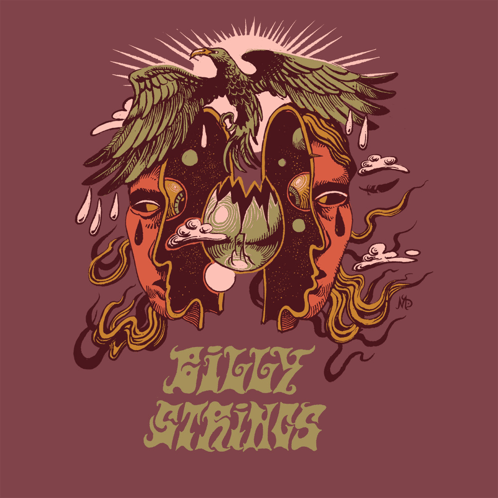 Billy Strings - Maarten Donders - artwork & illustration