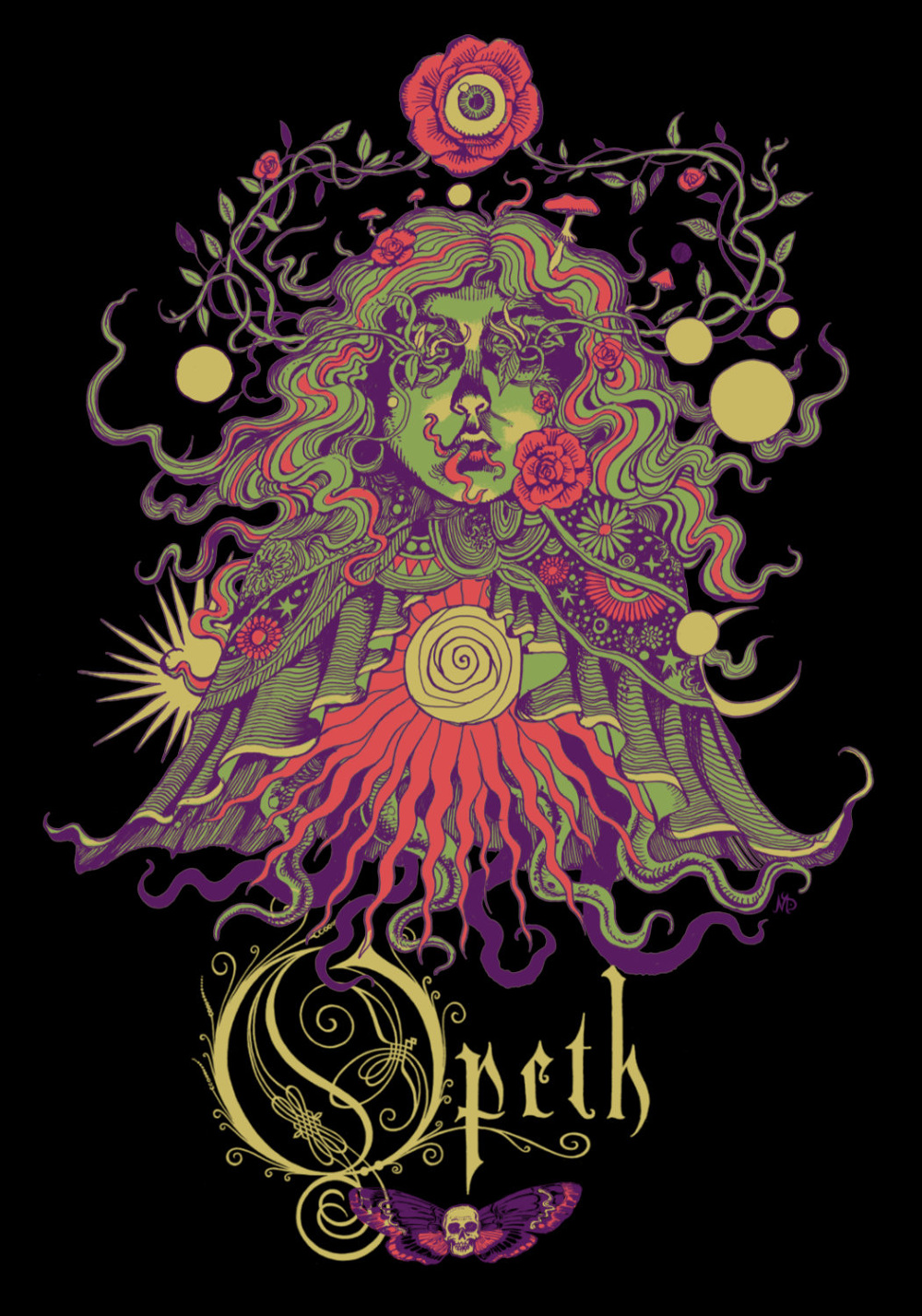 Opeth - Maarten Donders - artwork & illustration
