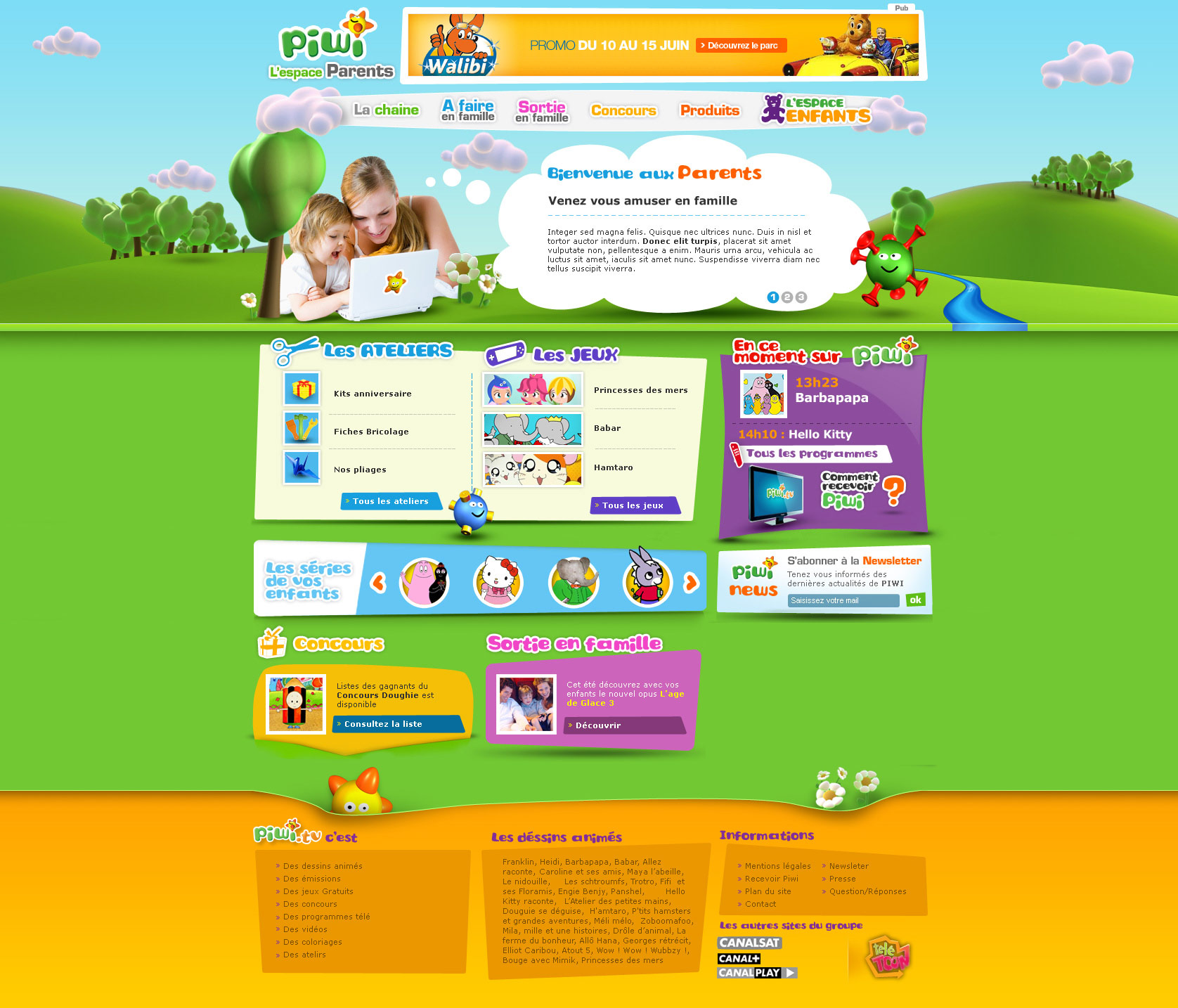 PIWI : chaîne TV - Creaito - Benoit Perochain