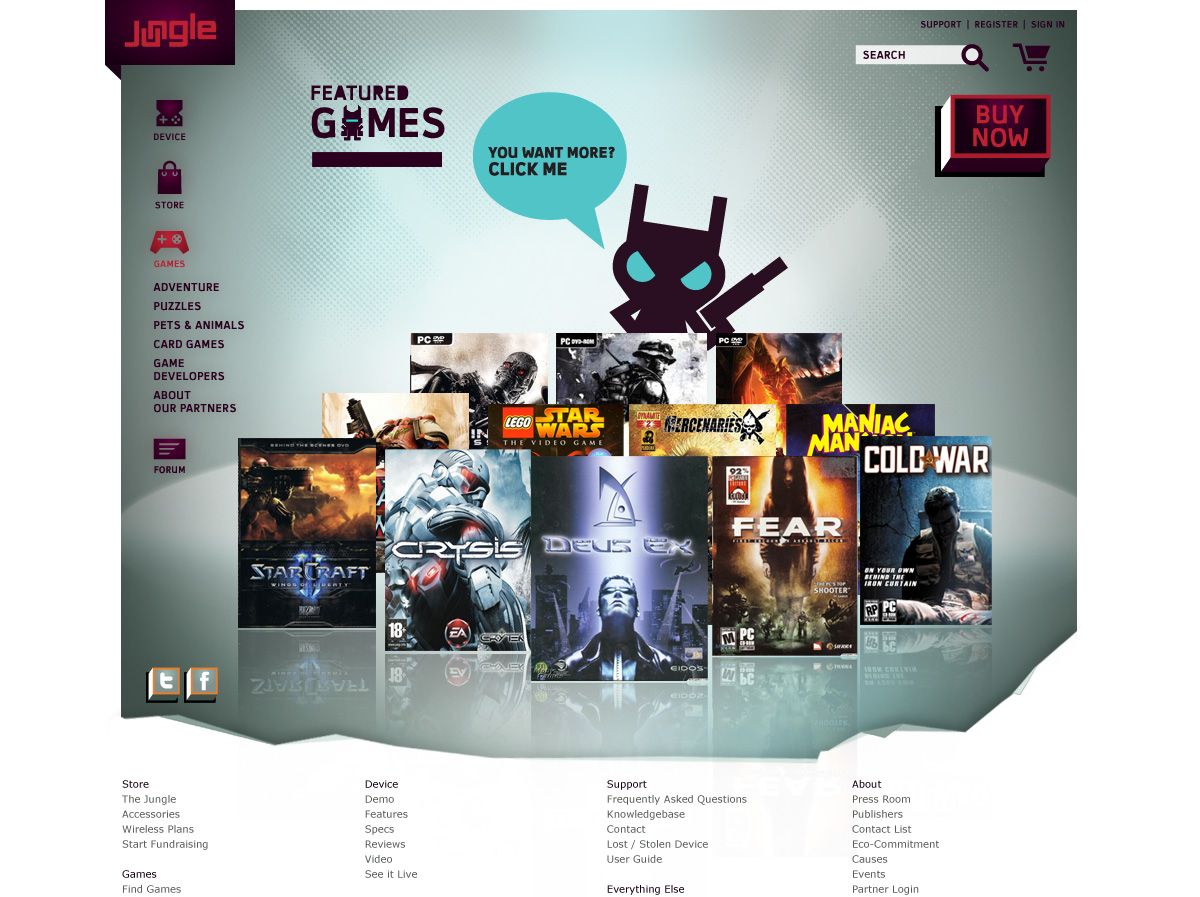 The Jungle Gaming Console - hattilim