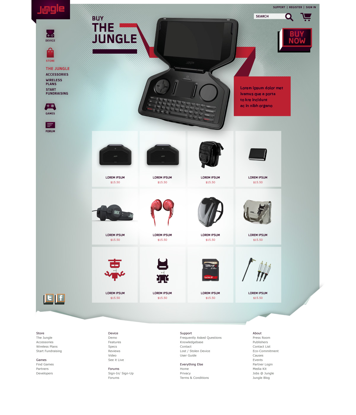 The Jungle Gaming Console - hattilim