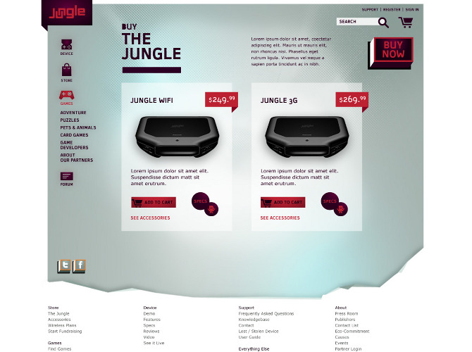 The Jungle Gaming Console - hattilim