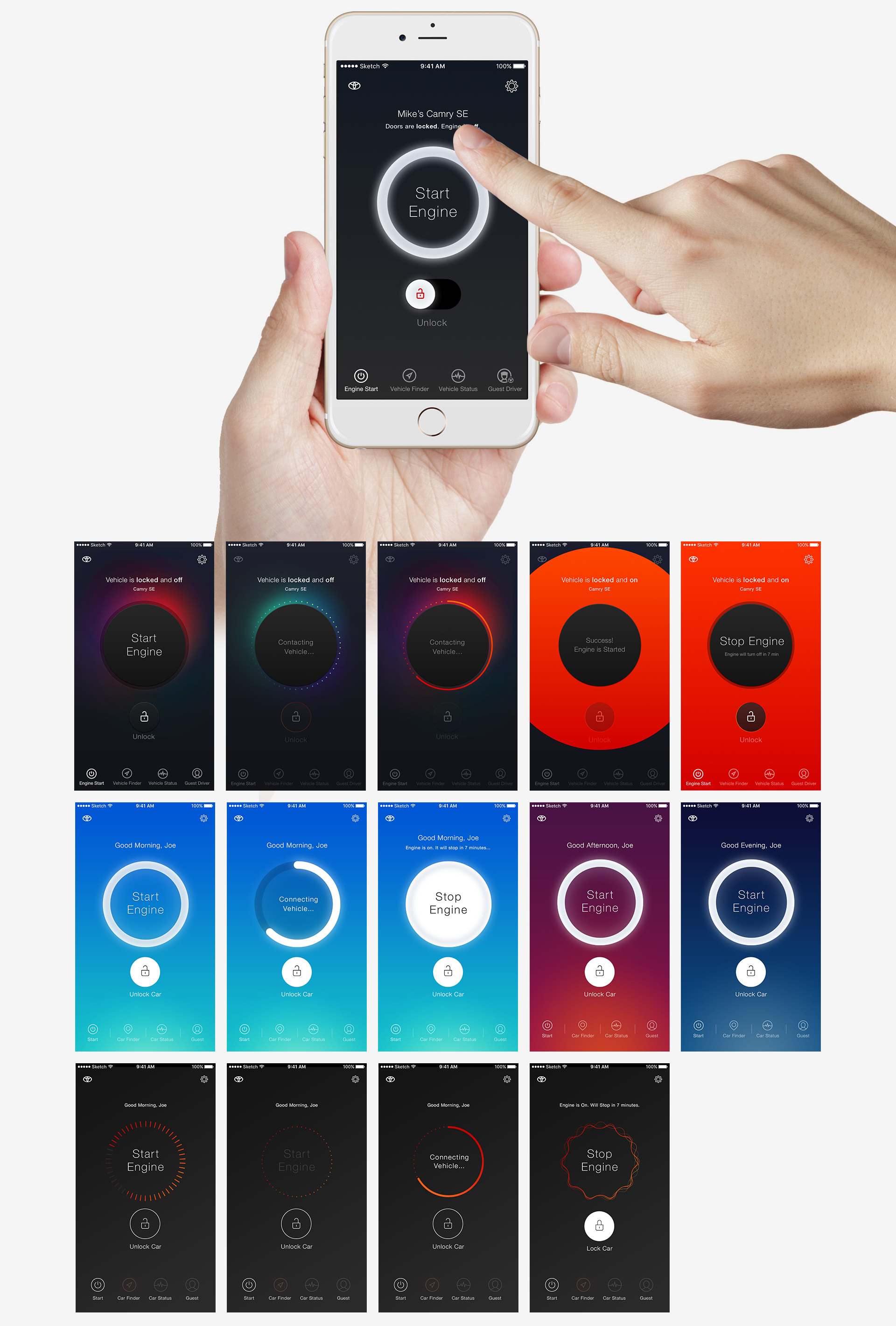 Toyota Remote App - Laycee Designs