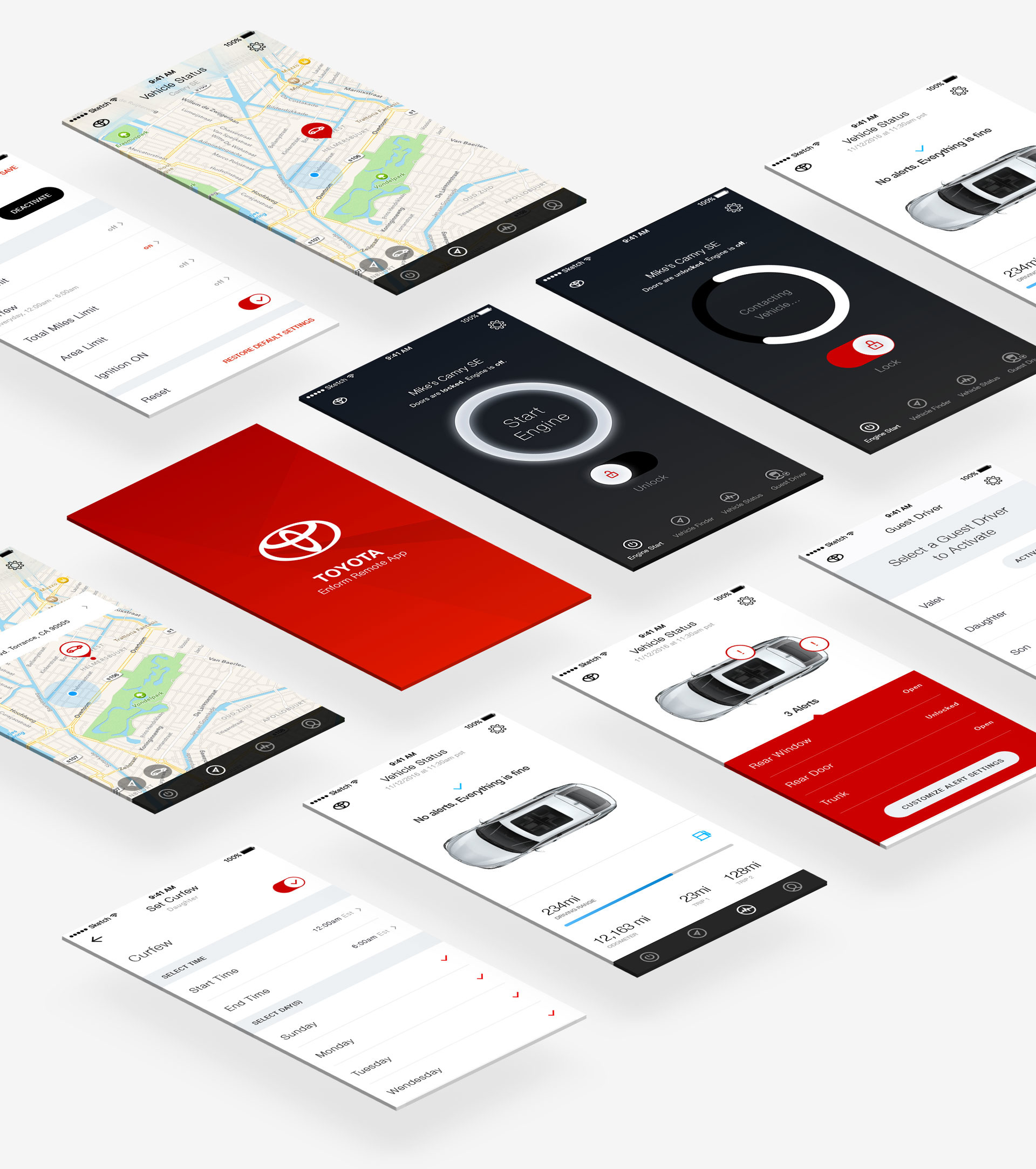 Toyota Remote App - Laycee Designs