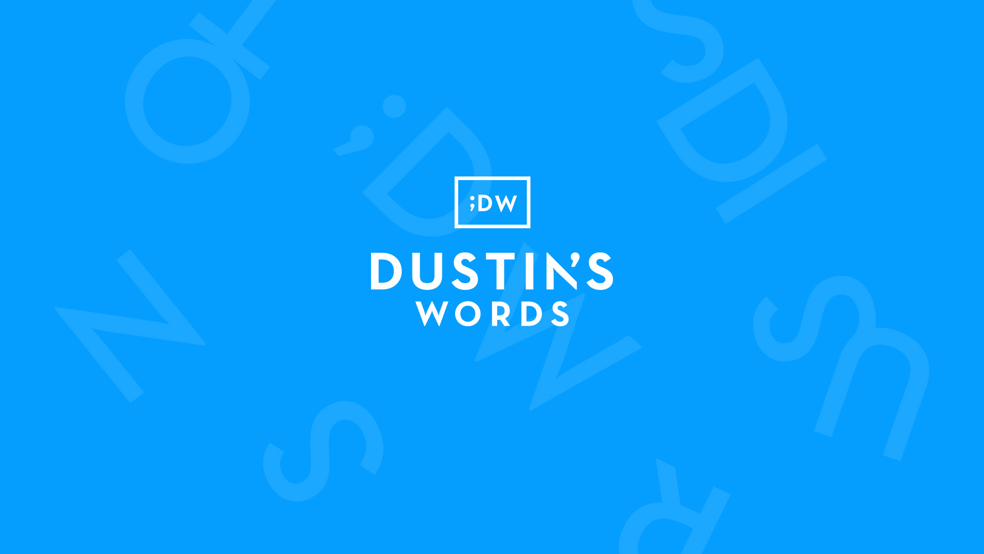 DUSTIN'S WORDS - Laycee Designs