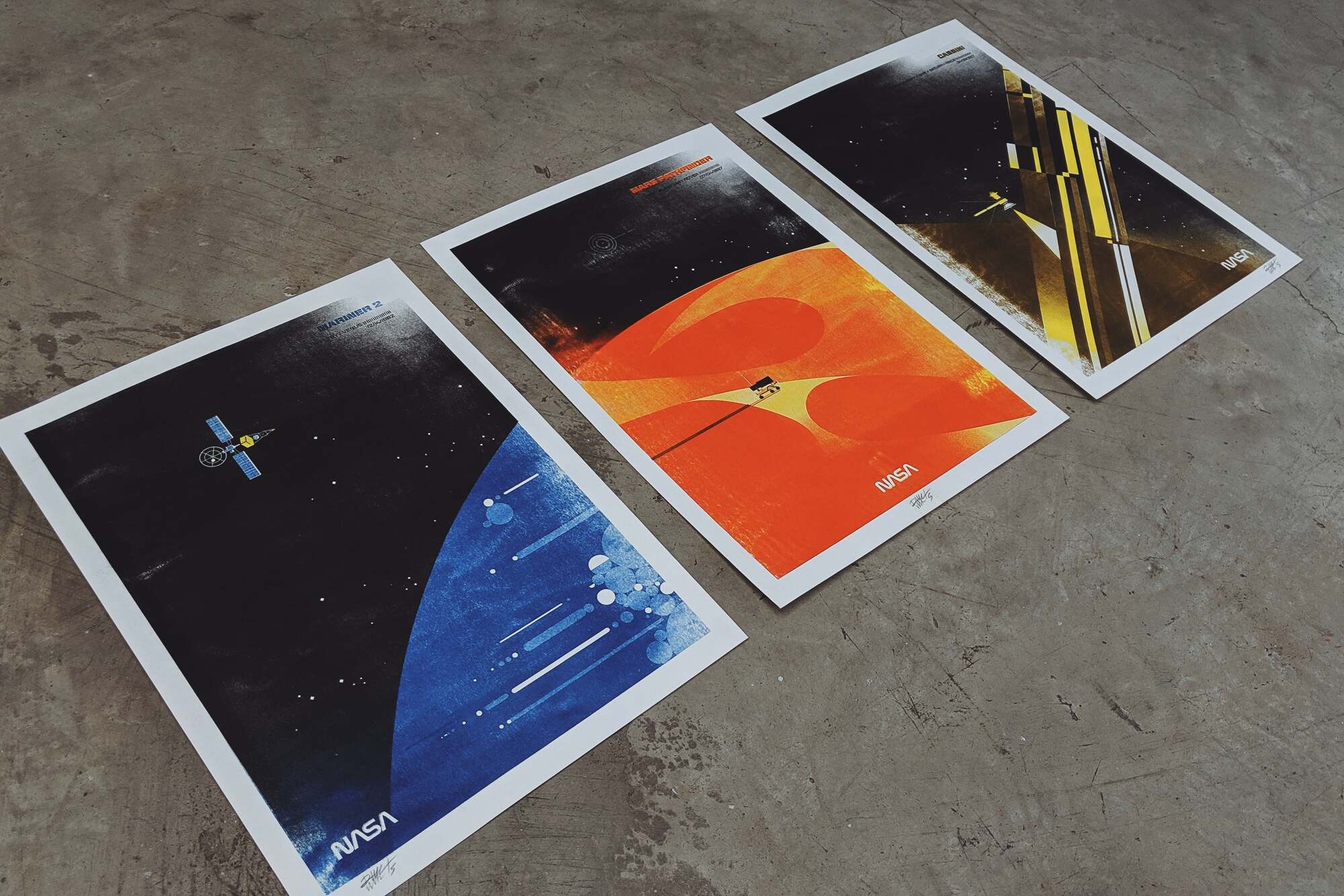 NASA-JPL 60th Anniversary Show - The Illustration Work of Dan Matutina