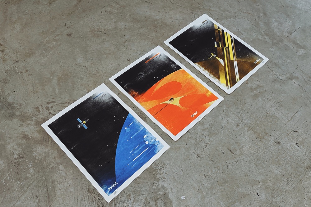 NASA-JPL 60th Anniversary Show - The Illustration Work of Dan Matutina