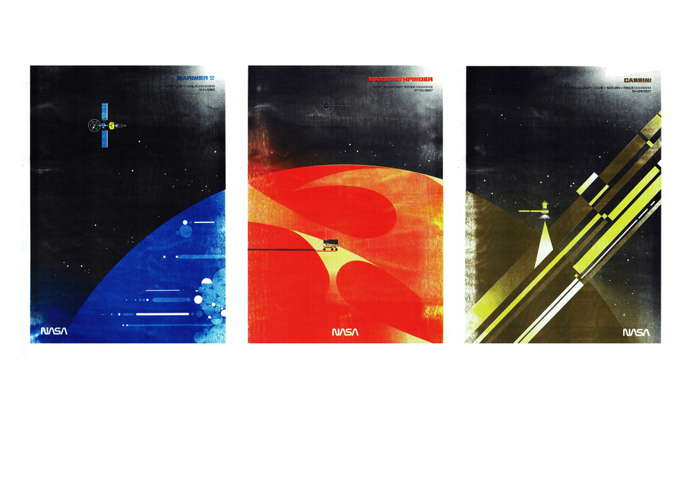 NASA-JPL 60th Anniversary Show - The Illustration Work of Dan Matutina