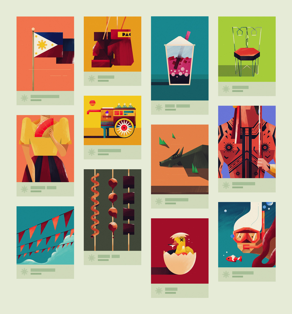 Pinterest Philippines - The Illustration Work of Dan Matutina