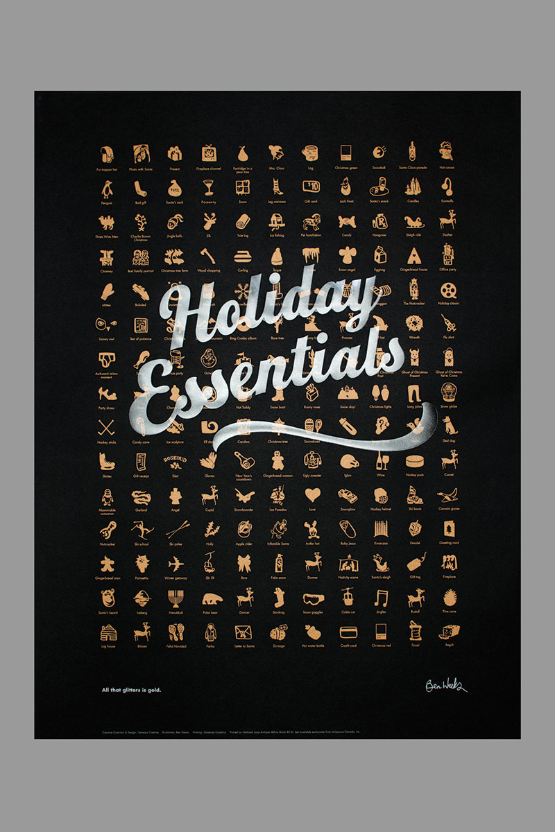 Holiday Essentials Poster - Ben Weeks