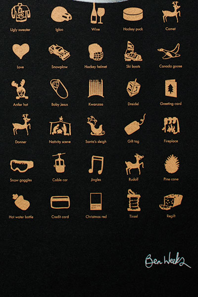 Holiday Essentials Poster - Ben Weeks