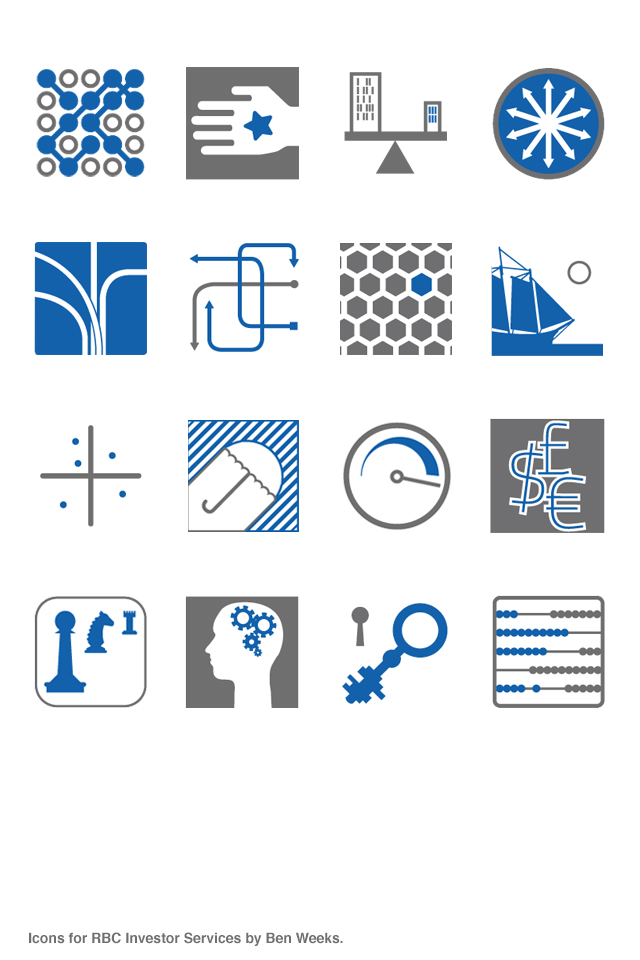 RBC Investor Services Icons - Ben Weeks