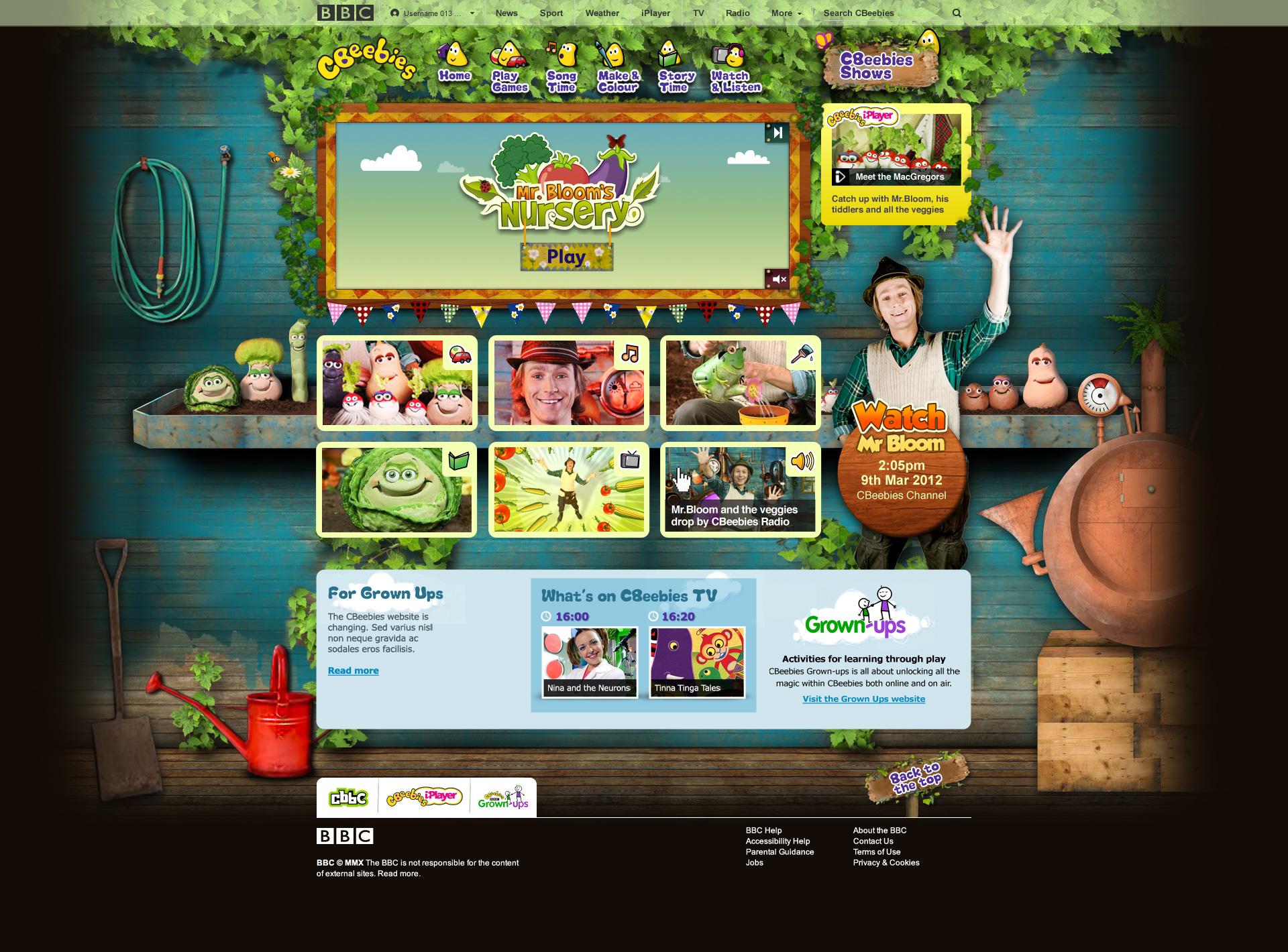 Cbeebies - Ian James Cox