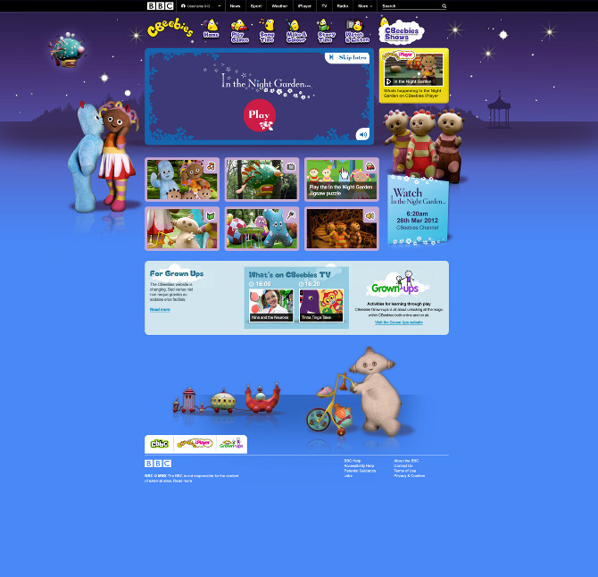 Cbeebies - Ian James Cox