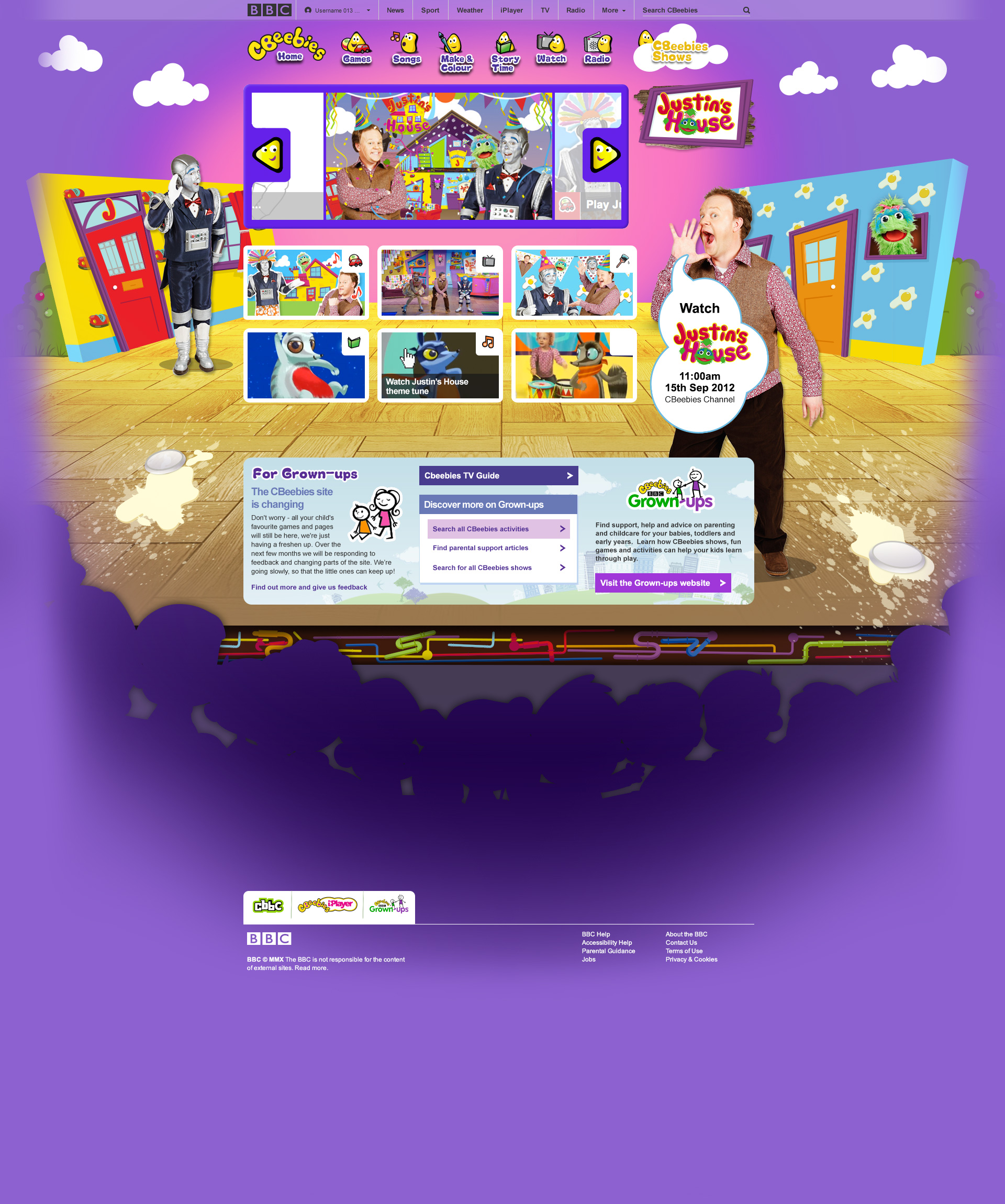 Cbeebies - Ian James Cox