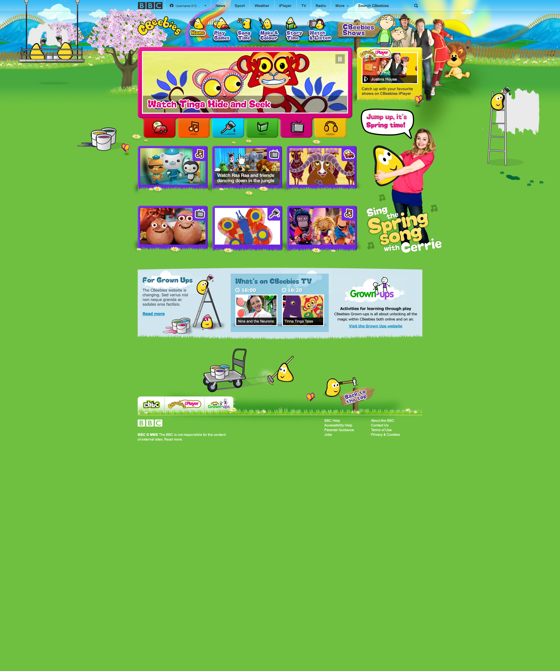 Cbeebies - Ian James Cox