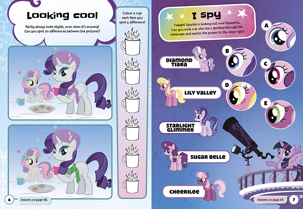 My Little Pony Activity Books - Chris West Graphic Design