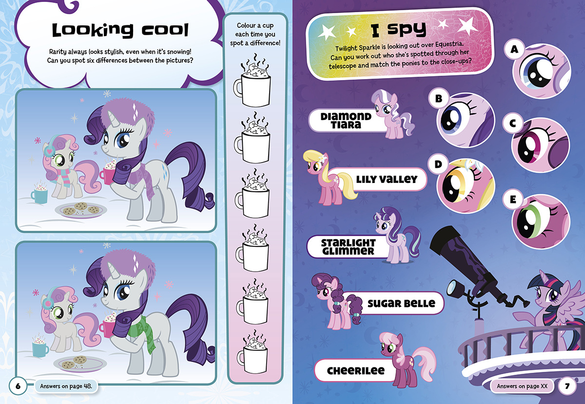My Little Pony Activity Books - Chris West Graphic Design
