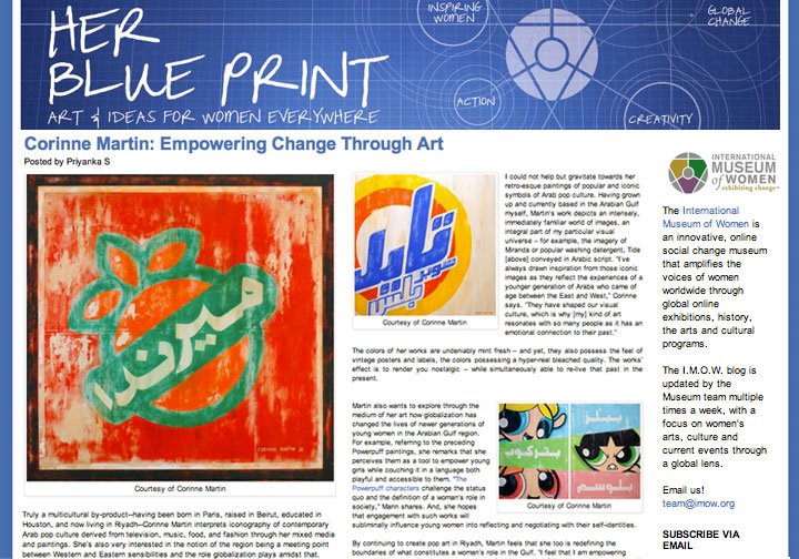 Press - The Art of Corinne Martin