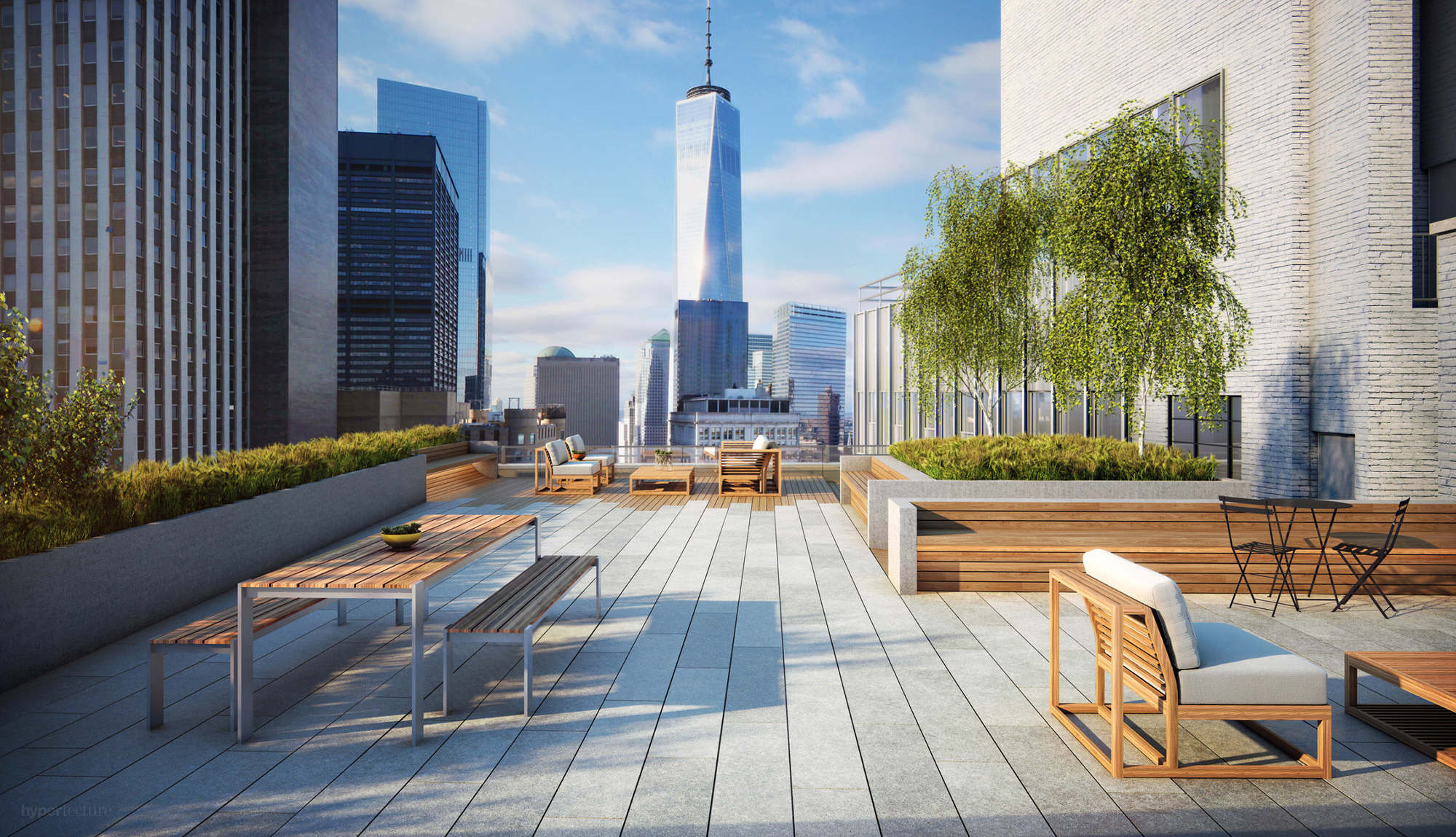 Roof Terraces - hypertecture