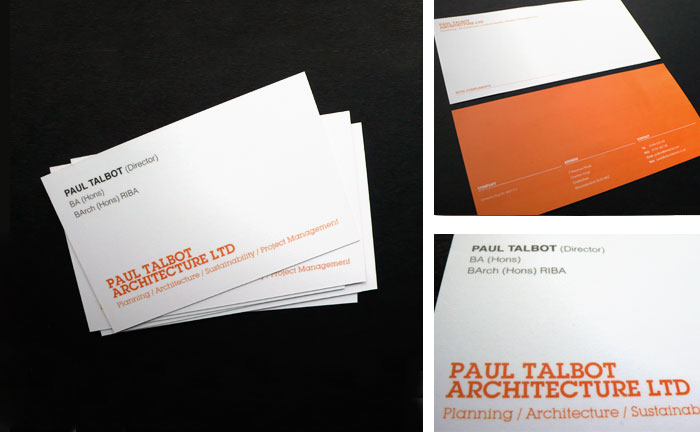 Paul Talbot Architecture / Identity - Louie A / Hefty Designs